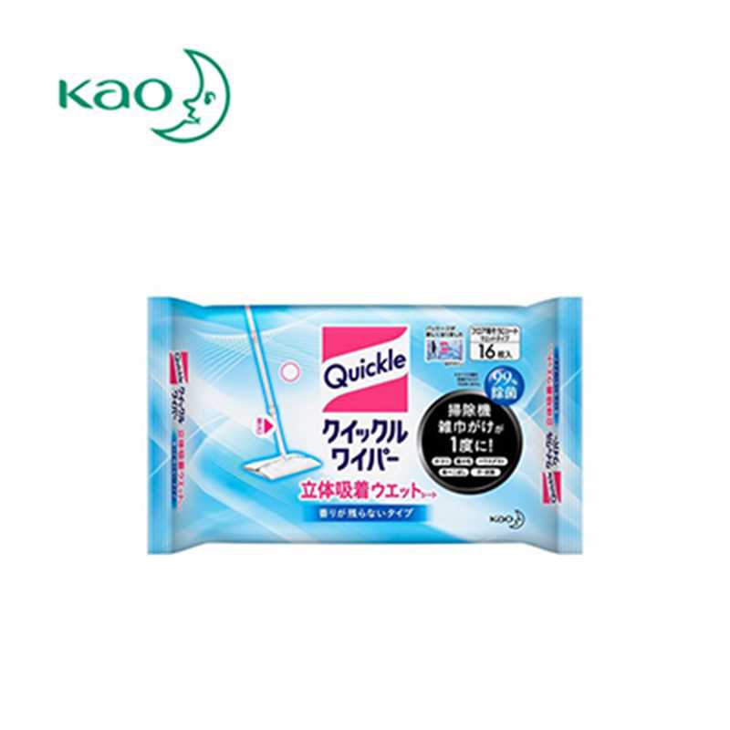 KAO Quickle Wiper 3D Adsorbing Wet Sheet